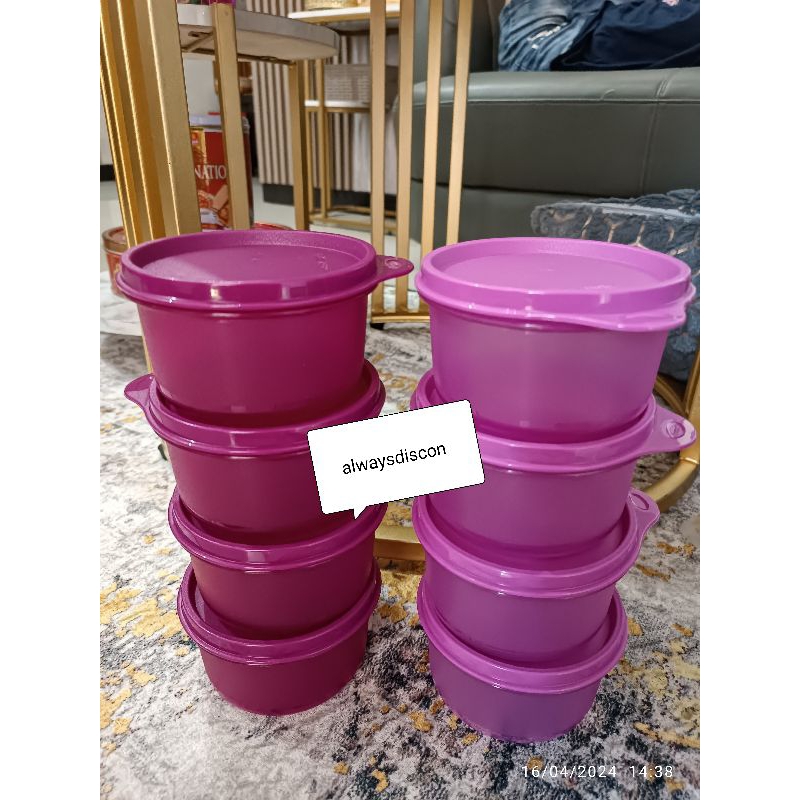 Jual tupperware rice bowl 400 ml dipping bowl 400 ml ecer | Shopee ...
