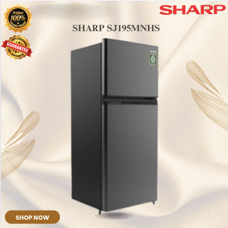 Jual Sharp Kulkas 2 Pintu SJ 195MNHS - Kirei Series SJ195MNHS/SJ 195 ...