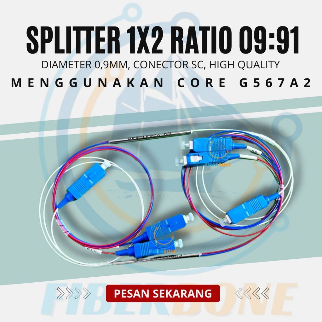 Jual Terlengkap Spliter Rasio 1:2 Splitter Ratio SC UPC | Shopee Indonesia