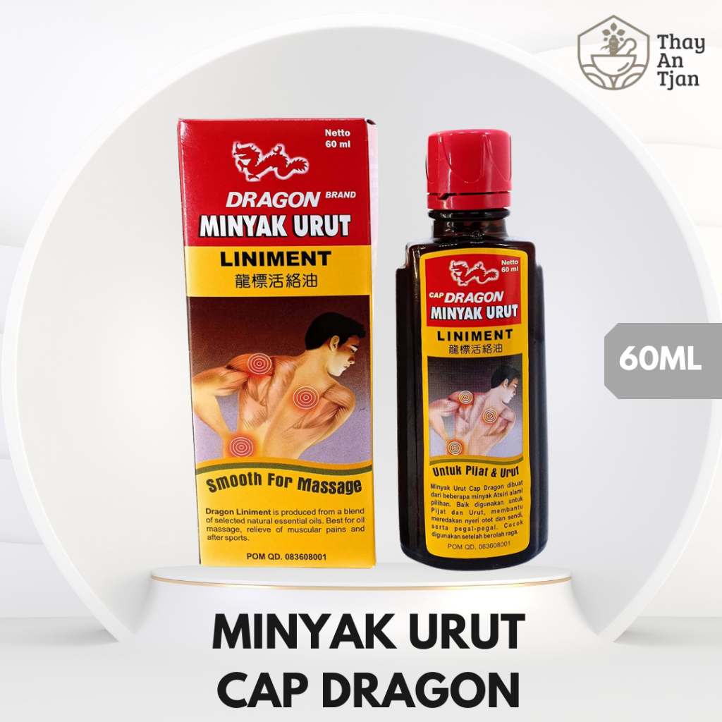 Jual MINYAK URUT CAP DRAGON 60ML | Shopee Indonesia