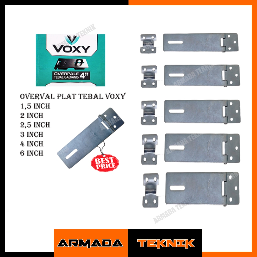 Jual Overval Plat Galvanis Overpale Tebal Cantolan Gembok Pintu VOXY 1 ...