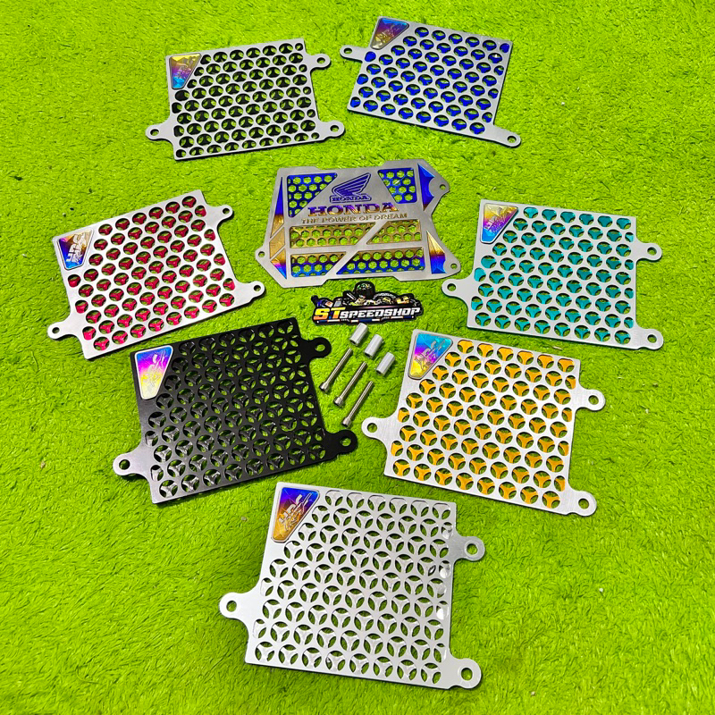 Jual Cover Radiator Hrc Titanium Vario 125 Vario 150 PCX 150 ADV ...