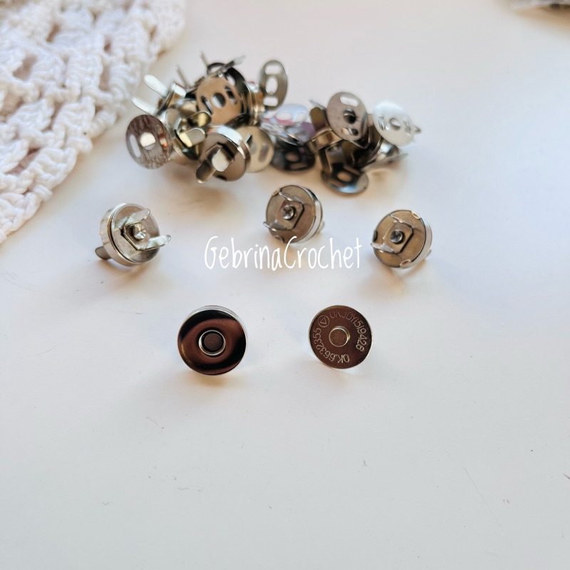 Jual Kancing Magnet / Aksesoris Tas & Dompet (1pcs) ~ Gebrina | Shopee ...