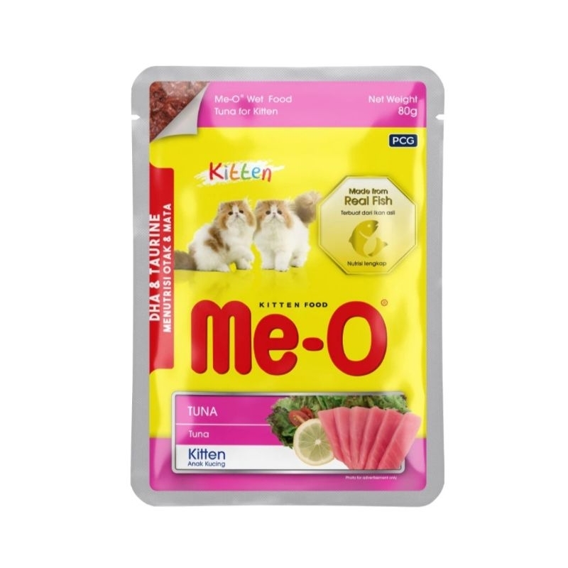 Jual Meo Kitten Pouch Meo Sachet Kitten Tuna Makanan Anak Kucing ...