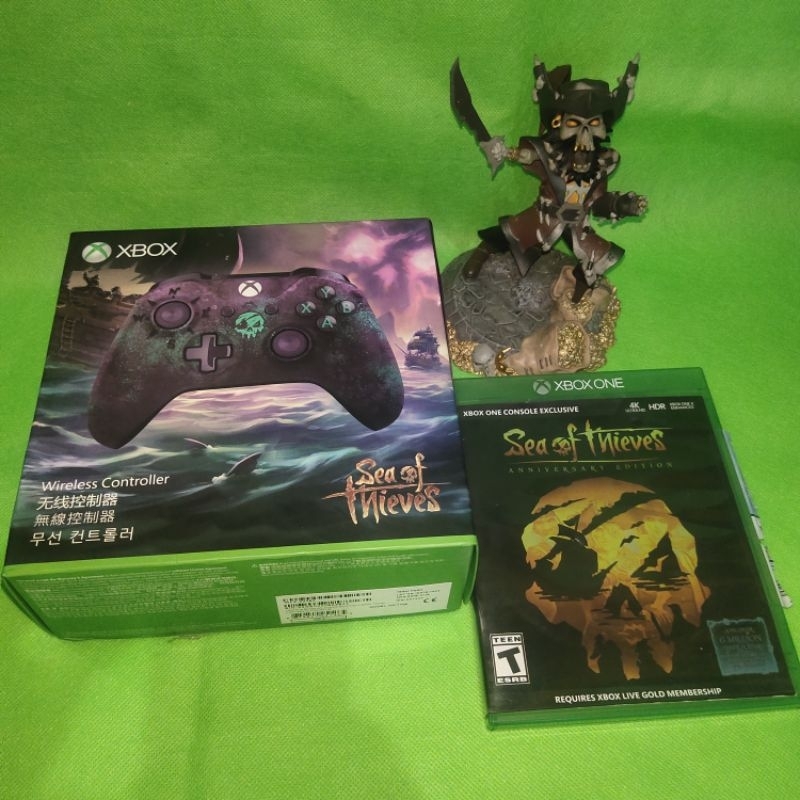 Jual Stick / Controller Xbox Sea Of Thieves Edition + CD Game + Figure ...