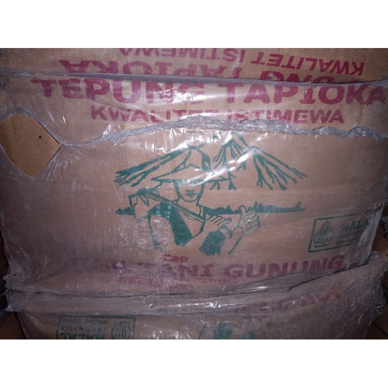 Jual tepung tapioka cap pak tani gunung 1ktk 10kg | Shopee Indonesia