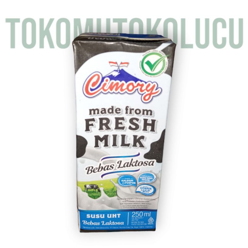 Jual cimory fresh milk susu uht bebas laktosa 250ml | Shopee Indonesia