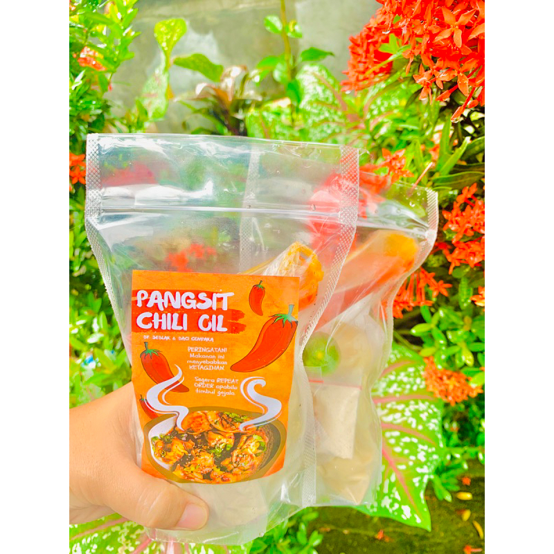 Jual PANGSIT AYAM CHILI OIL KEMASAN VARIAN KEJU | Shopee Indonesia