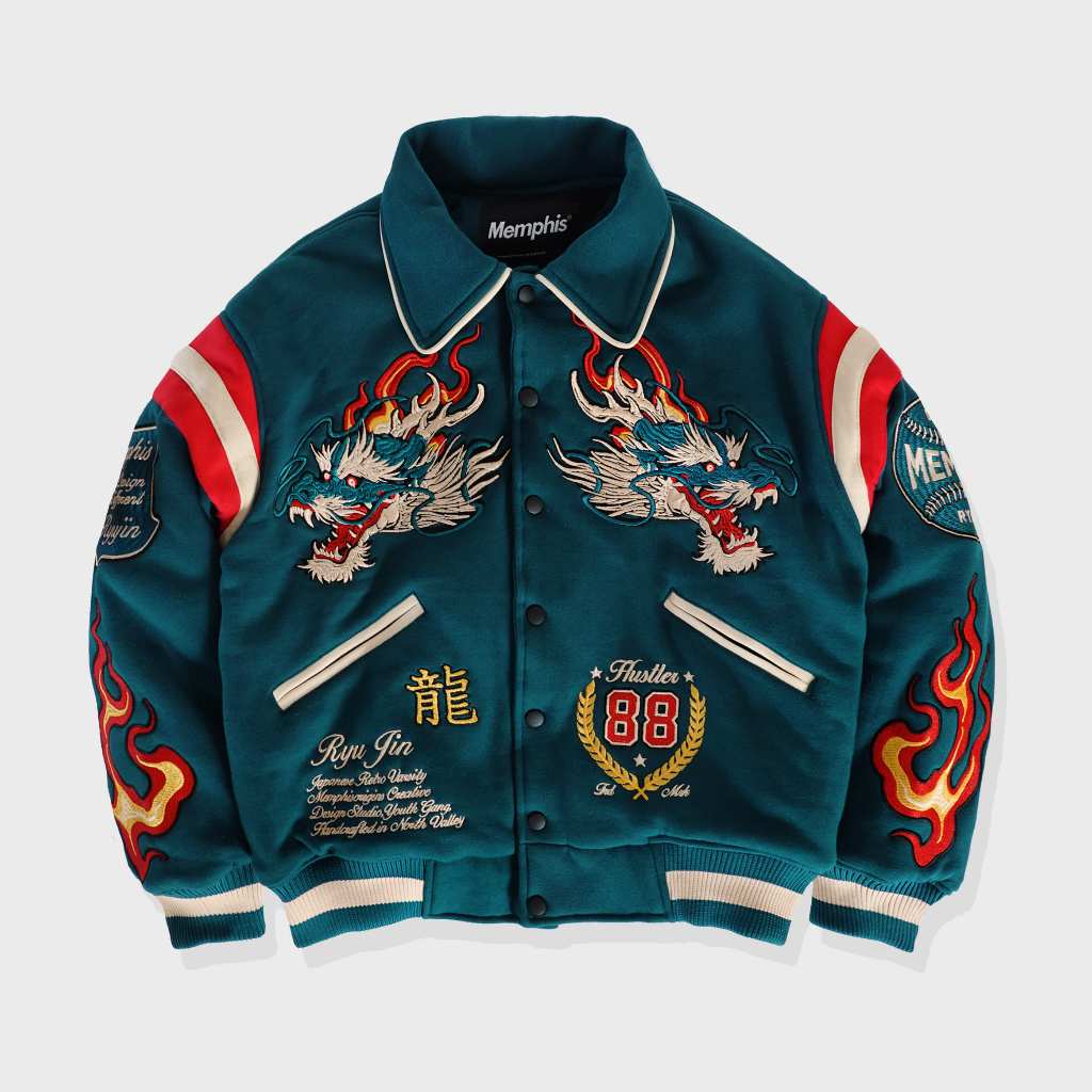 Jual VARSITY JACKET - RYUJIN [limited edition] | Shopee Indonesia