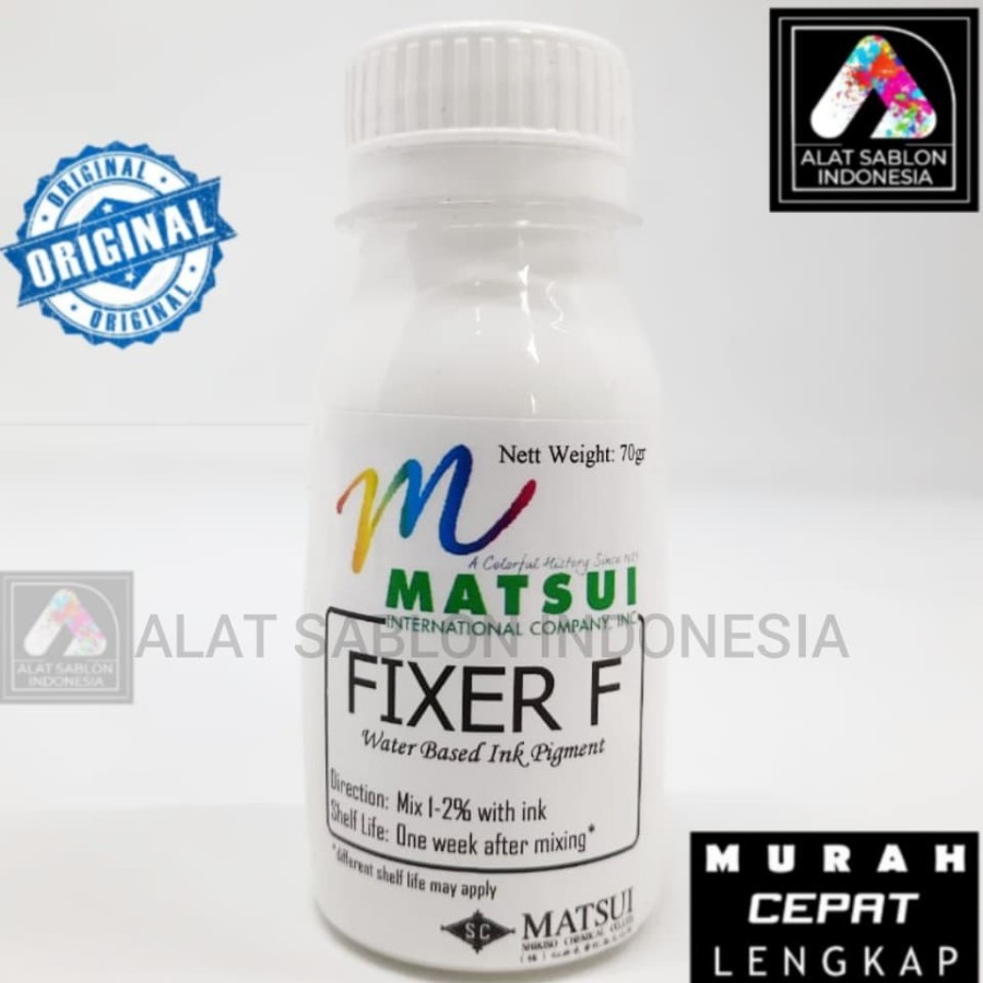 Jual MATSUI FIXER F ALAT SABLON 1KG | Shopee Indonesia
