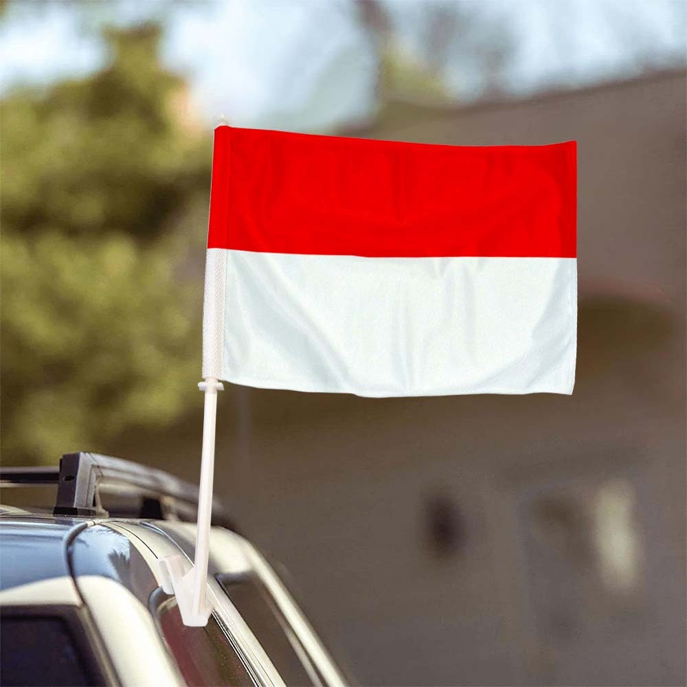Jual Bendera Mobil Merah Putih - Indonesia Flag Car 2 Sisi Bolak-balik ...