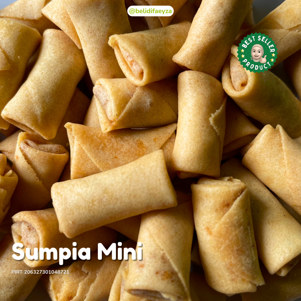 Jual [𝐑𝐄𝐀𝐃𝐘] Sumpia Mini isi Ebi - Cemilan Gurih Asin Pedas Murah ...