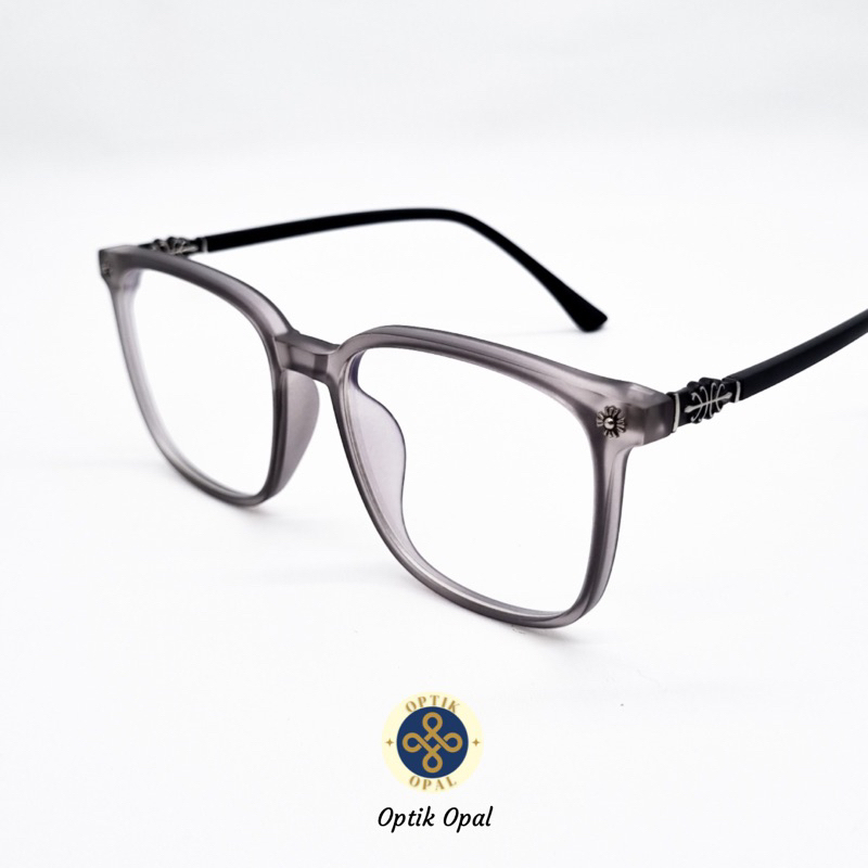 Jual ROYAL - Frame Kacamata Pria Wanita Unisex Kotak Bening Besar ...