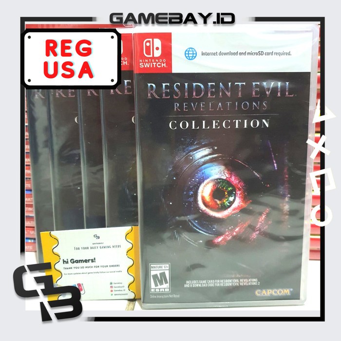 Jual Nintendo Switch Resident Evil Revelations Collection / RE ...