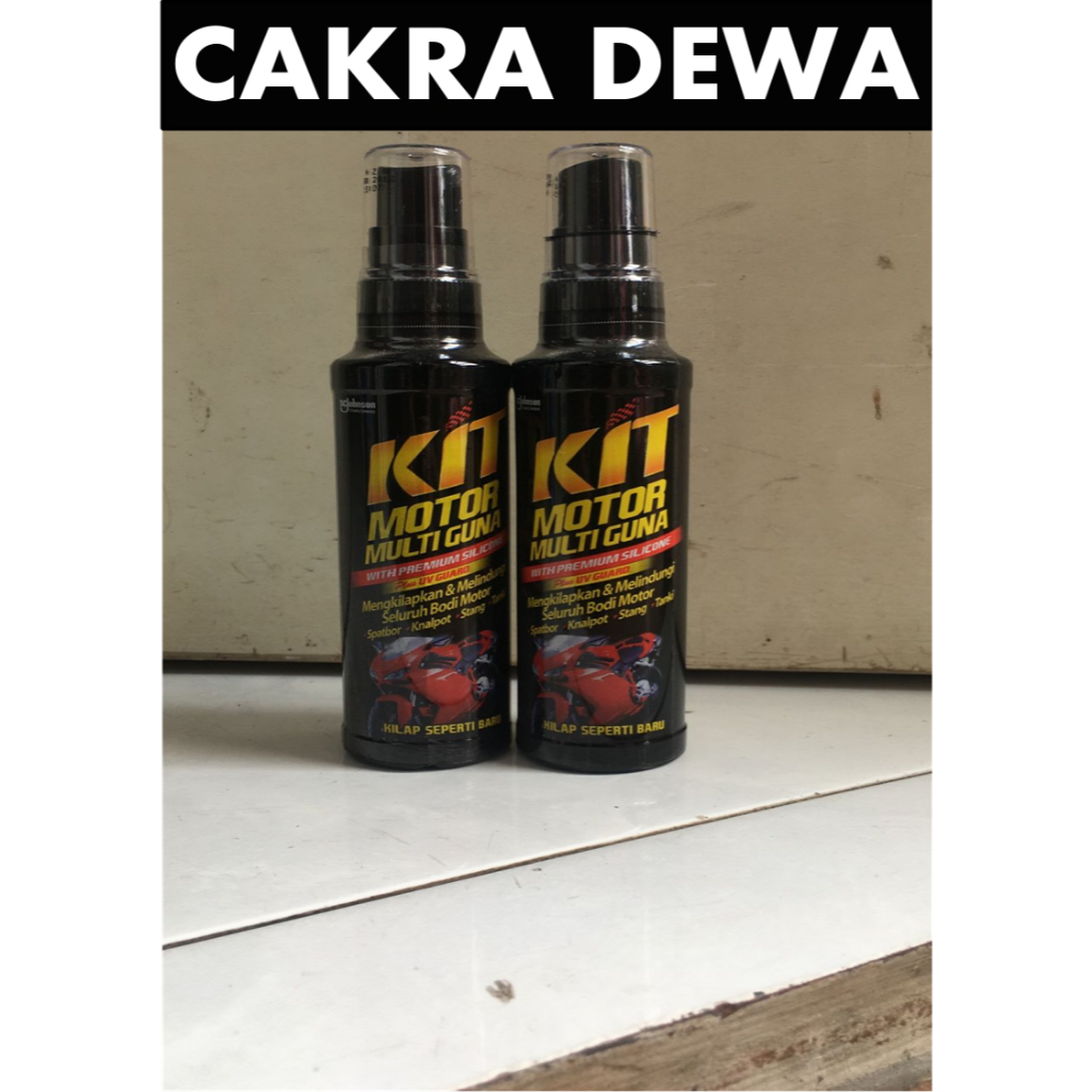Jual KIT Motor Multiguna pengkilap body motor semprot kemasan 100 ml ...