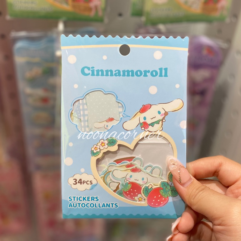 Jual Miniso x Sanrio - Stickers AutoCollants 2D / Stiker Lucu 3D Sanrio ...