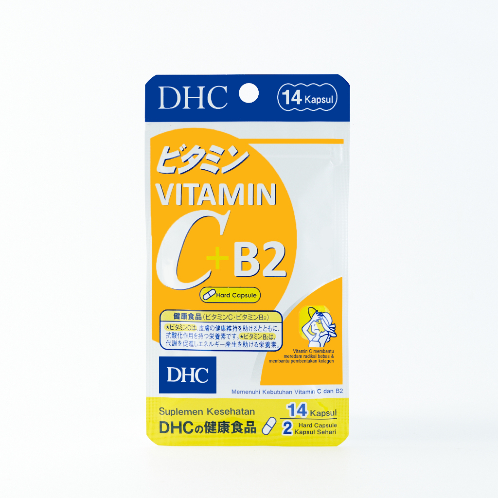 Jual DHC SUPPLEMENT VITAMIN C 14 KAPSUL - Vitamin C + B2 | Shopee Indonesia