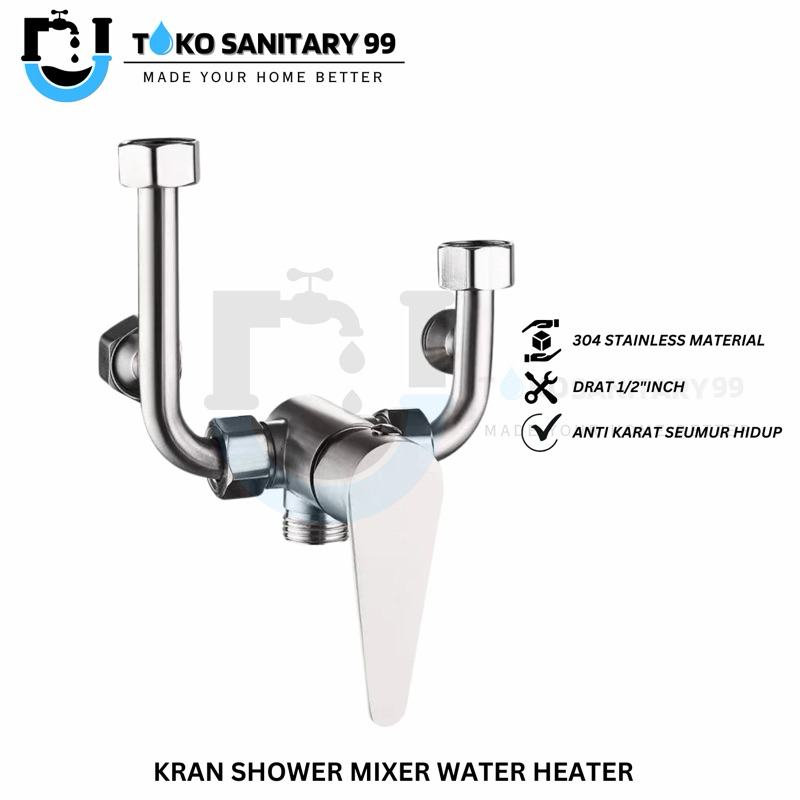 Jual Kran Air Panas Dingin | Kran Mixer | Kran Water Heater Stainless ...