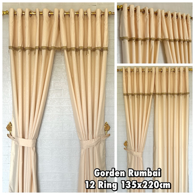 Jual GORDEN RUMBAI RENDA KIRSTAL GORDEN PONI RUMBAI GORDEN PINTU DAN ...