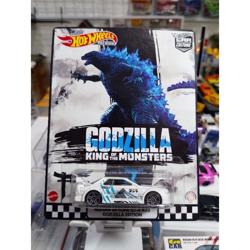 Jual Hotwheell Nissan Skyline GT-R R32 Godzilla Edition (Custom Card) | Shopee Indonesia