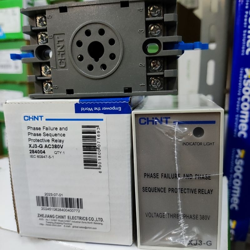 Jual PFR XJ3-G PHASE FAILURE RELAY XJ3G CHINT ORIGINAL | Shopee Indonesia