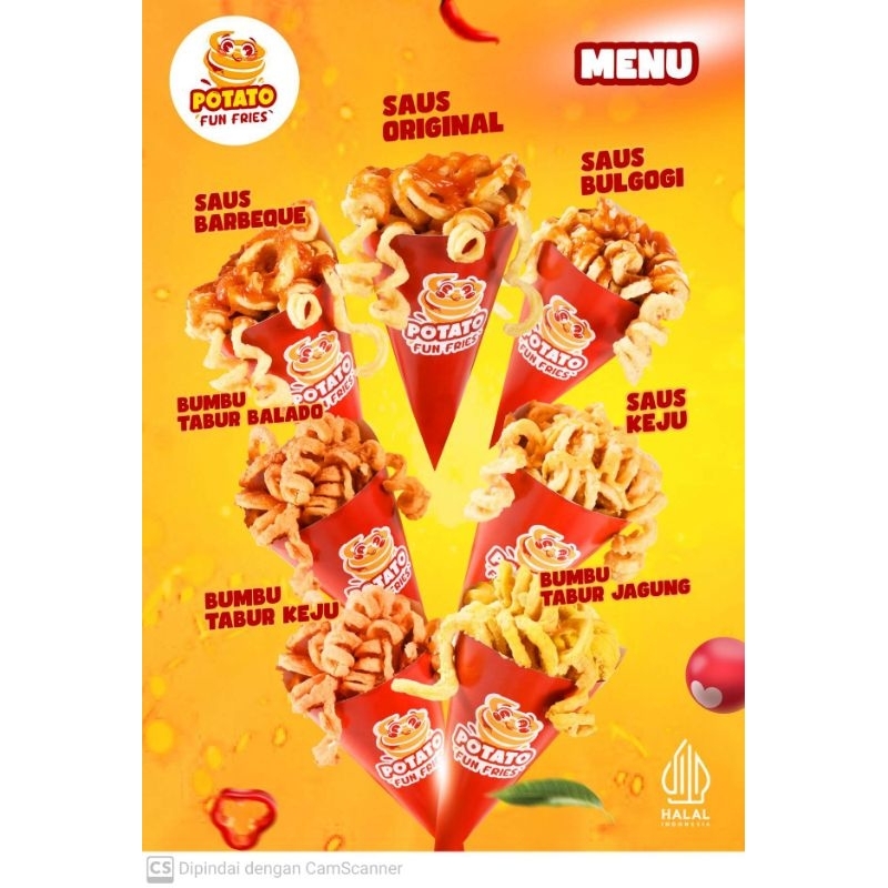 Jual Potato Fun Fries | Shopee Indonesia