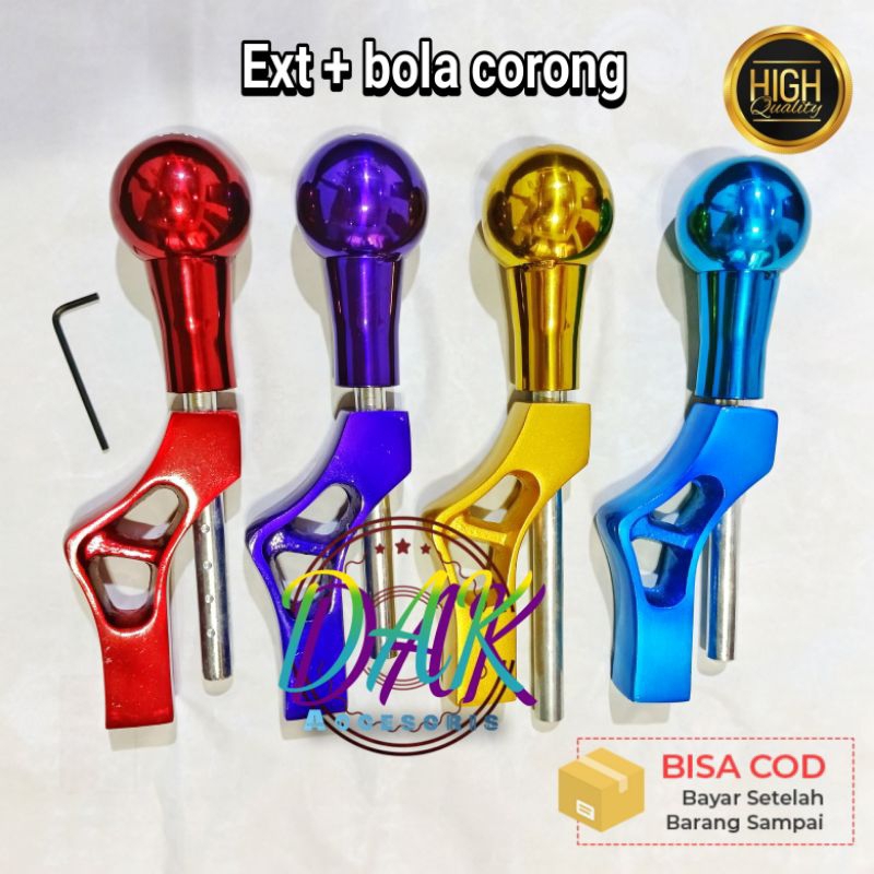Jual Shift Knob / Ext + bola corong /Tongkat Prosneling / Tuas Gigi ...