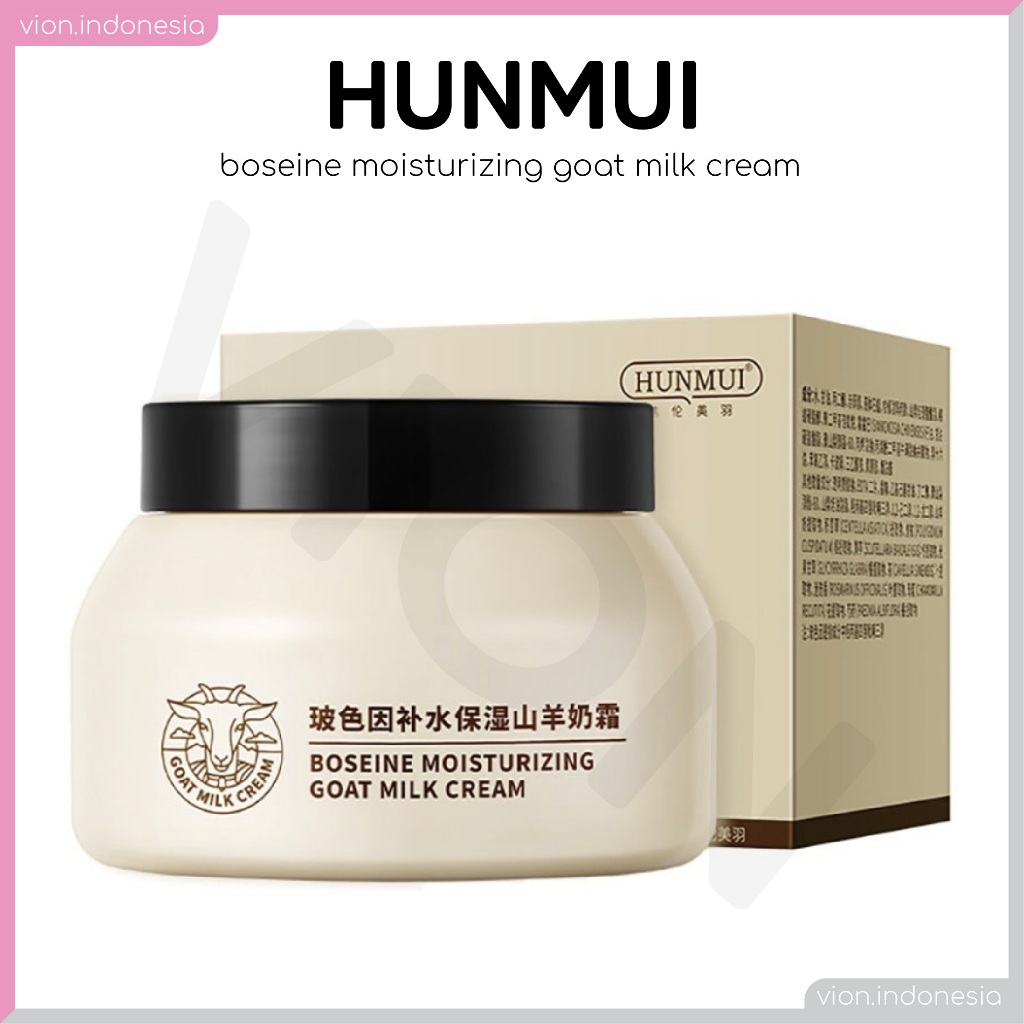 Jual HUNMUI Boseine Goat Milk 100g Krim Susu Kambing Pelembab Wajah Dan ...