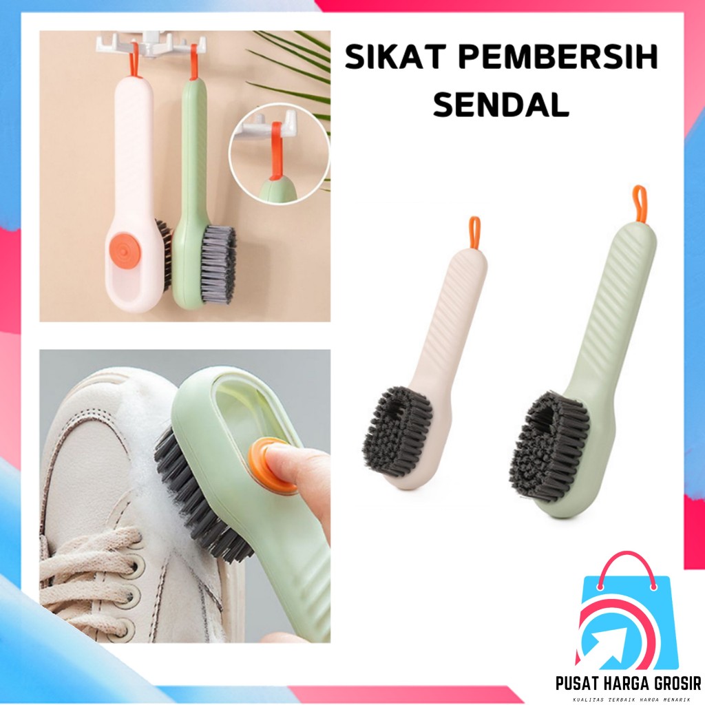 Jual PHG Sikat Premium Pembersih Sendal Sepatu Baju Lantai Kamar Mandi ...