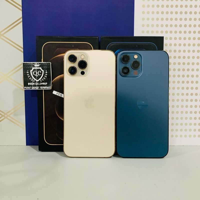 Jual IPHONE 12 PRO MAX 128GB EX INTER SECOND FULLSET | Shopee Indonesia