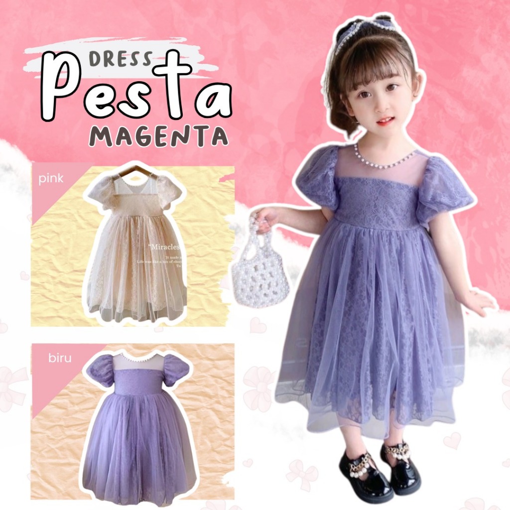 Jual MaQueen 1-9 Tahun Gaun Anak Perempuan Usia Gaun Putri Pesta Ulang ...