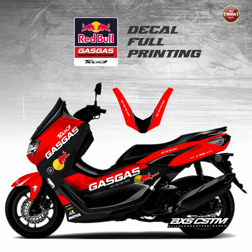 Jual DECAL MOTOR NMAX FULL STICKER PREMIUM LIVERY GASGAS MOTOGP ...