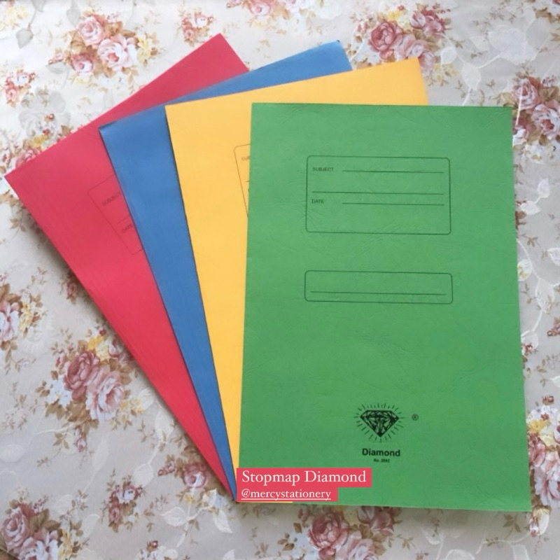 Jual Stopmap DIAMOND Map Kertas Putih Stop Map Grosir | Shopee Indonesia