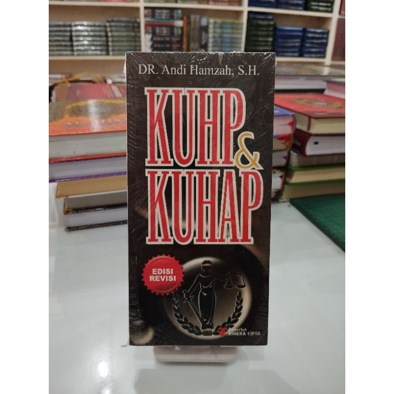 Jual Buku KUHP Dan KUHAP Lengkap Edisi Revisi Terbaru Terlengkap by Dr Andi Hamzah SH | Shopee ...