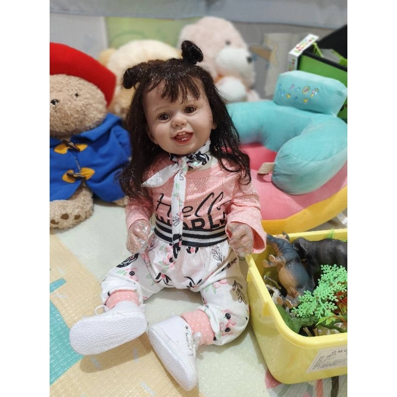 Jual Ready Promo Boneka Reborn Silikon Cewek 68 cm | Shopee Indonesia