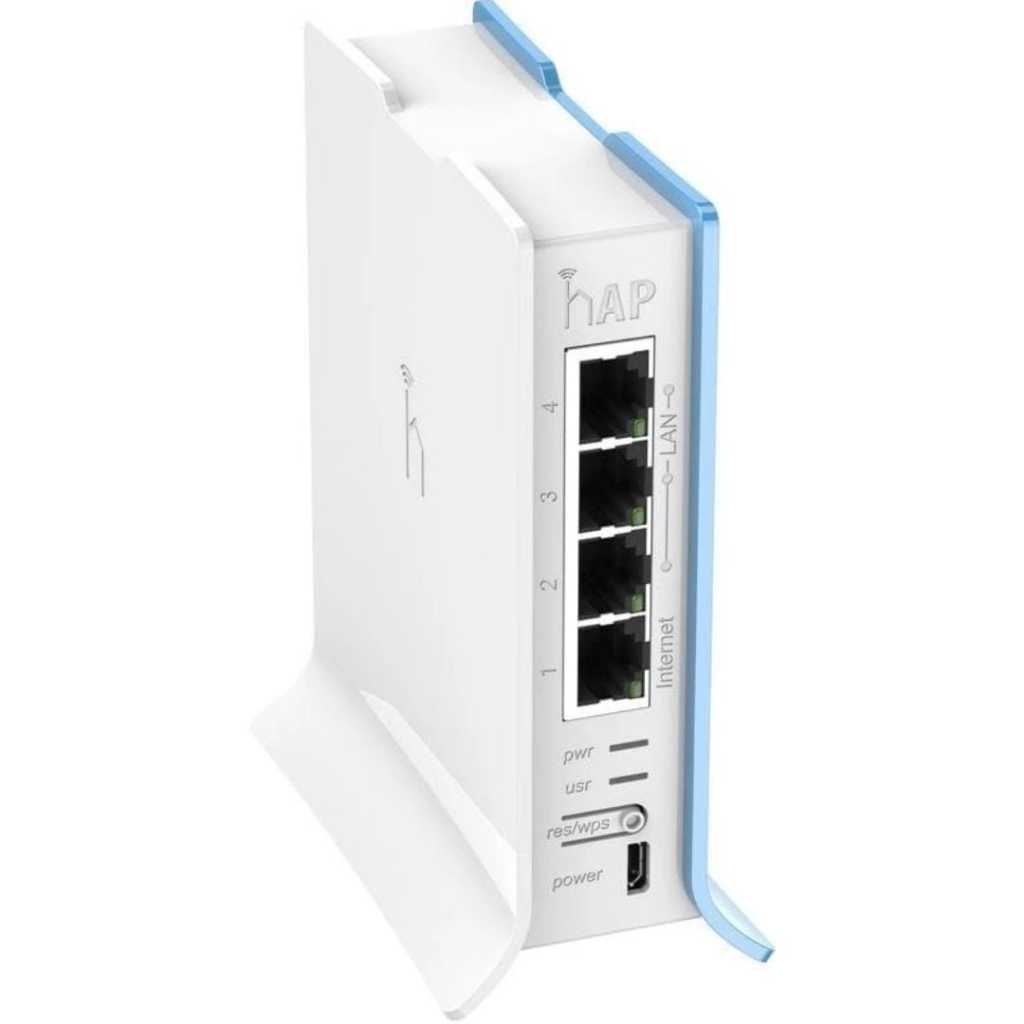 Jual Wireless router mikrotik 4 port rj45 lan wifi hap lite rb941-2nd ...
