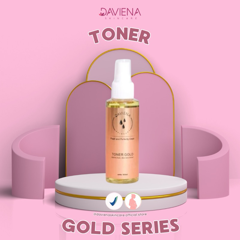 Jual TONER GOLD | DAVIENA SKINCARE | Shopee Indonesia