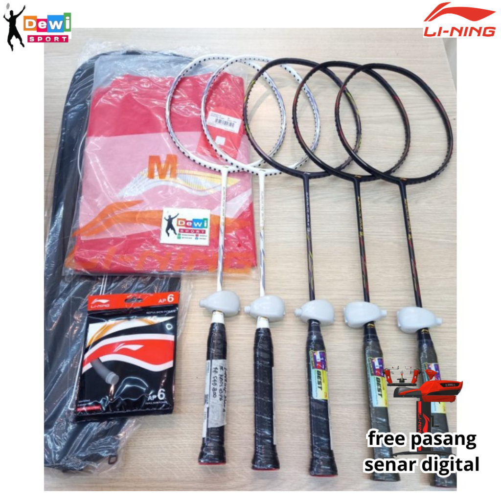 Jual Raket Badminton Li-Ning SUPERLITE MAX 9 | Shopee Indonesia