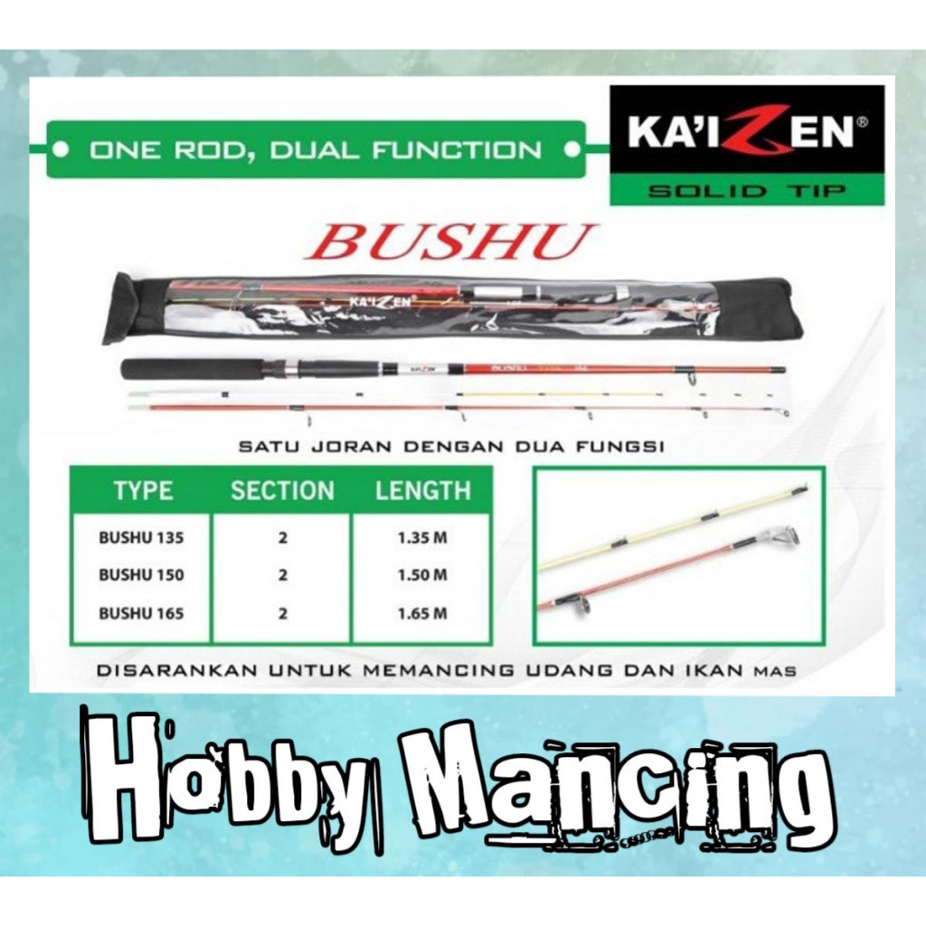 Jual Joran Spinning Kaizen Bushu | Shopee Indonesia