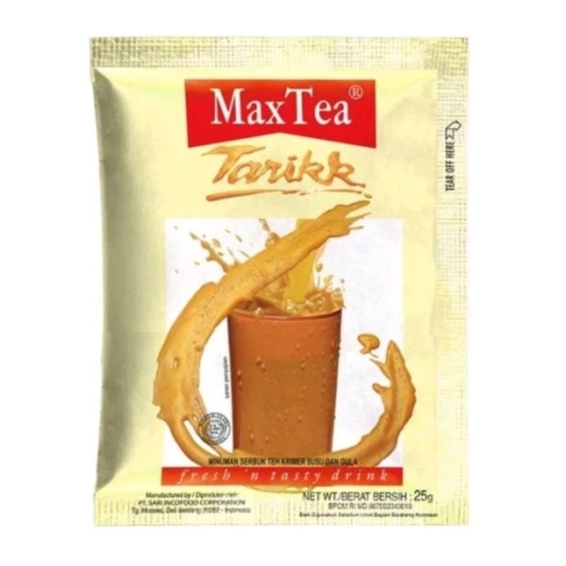 Jual Max tea teh tarik 1 renceng - KIRIM INSTAN | Shopee Indonesia