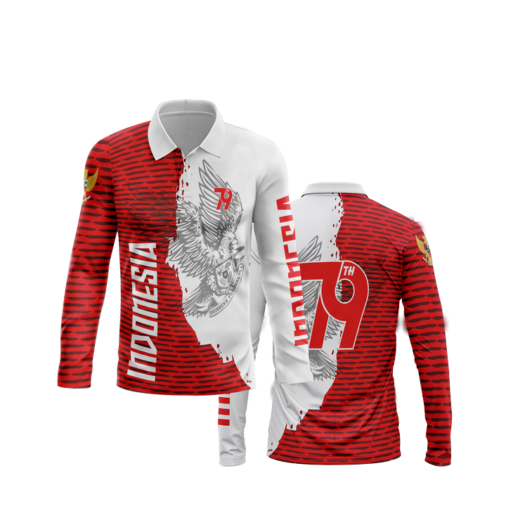 Jual baju hut ri ke 79 tahun 2024 agustusan kaos kemerdekaan indonesia dirgahayu merdeka ...