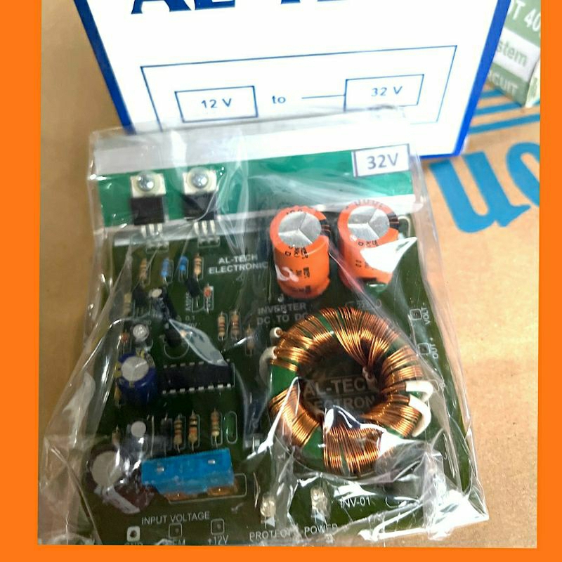 Jual Modul Kit INVERTER 32Vct NPUT 12Volt CONVERTER DC TO CT | Shopee ...