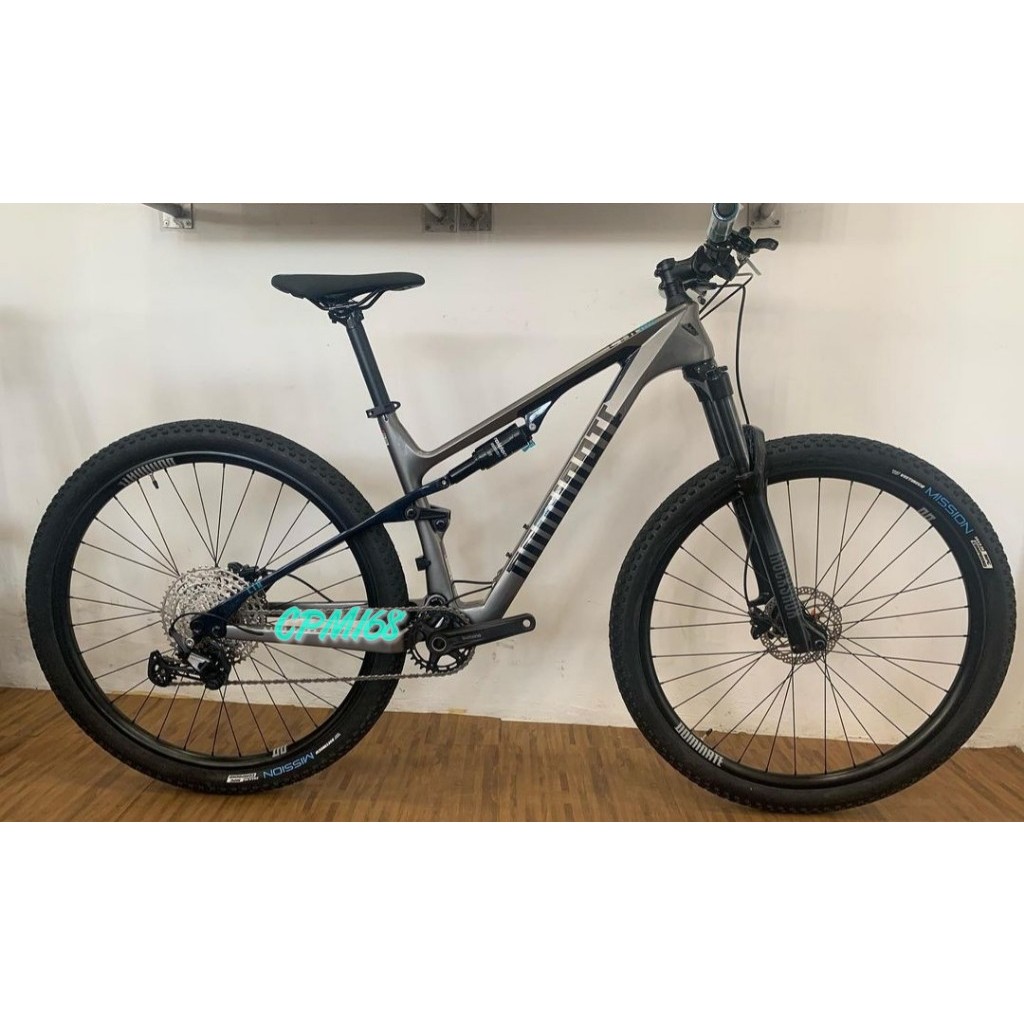 Jual Sepeda Gunung DOMINATE CTR ELITE CARBON FULL SUSPENSION 12 SPEED SHIMANO DEORE HYDRAULIC ...
