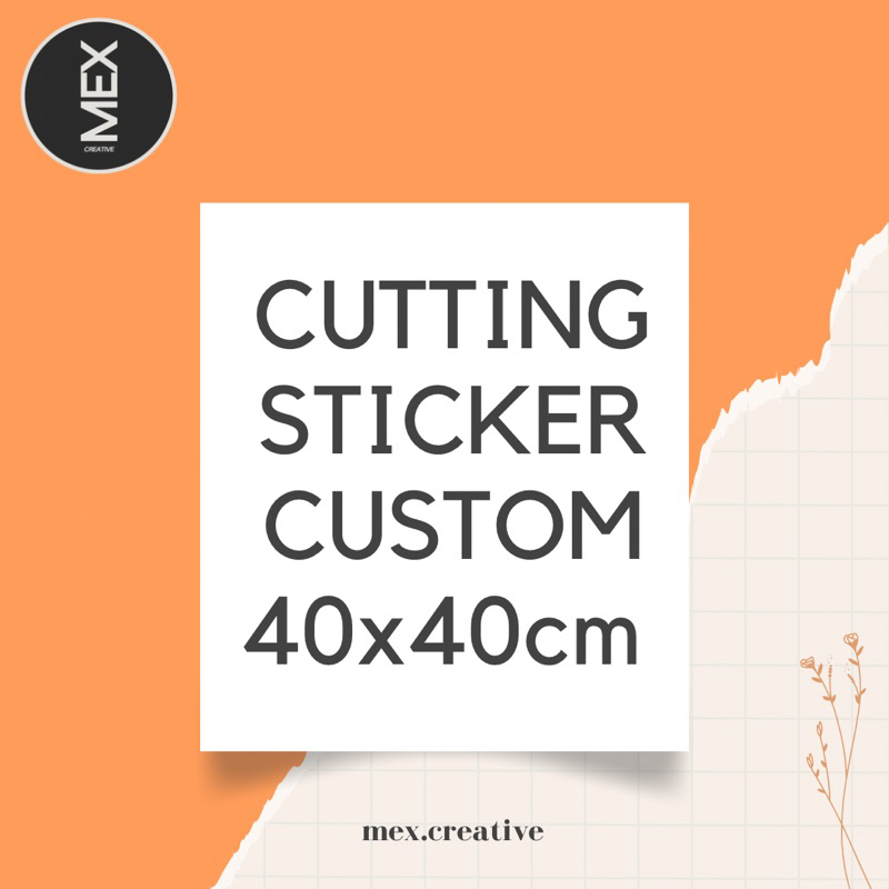 Jual CUTTING STICKER CUSTOM | Shopee Indonesia