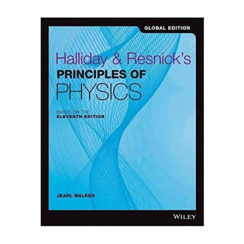 Jual ORIGINAL Halliday & Resnick's Principles Of Physics Based On The 11e - Jearl Walker ...