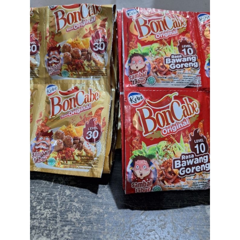 Jual BonCabe sambal tabur 6x5.5g | Shopee Indonesia