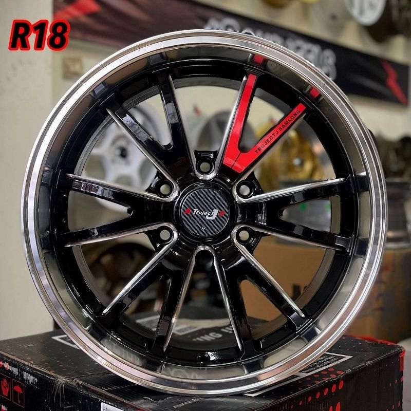 Jual velg mobil racing mobil r18 SAMLONG FF08 FLOW FORMING velg racing mobil ring 18 velg mobil ...