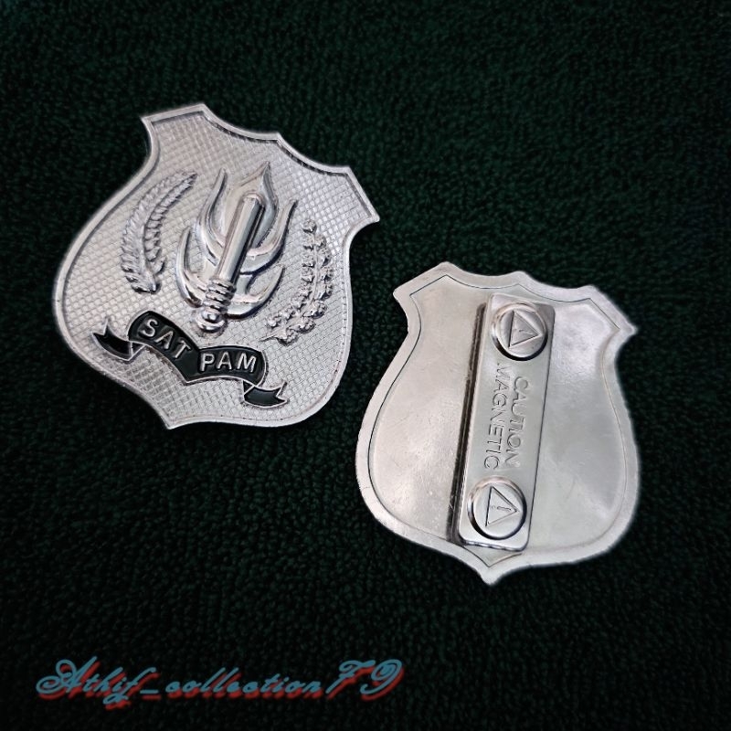 Jual Pin Kewenangan Satpam Security Bahan Cor | Shopee Indonesia
