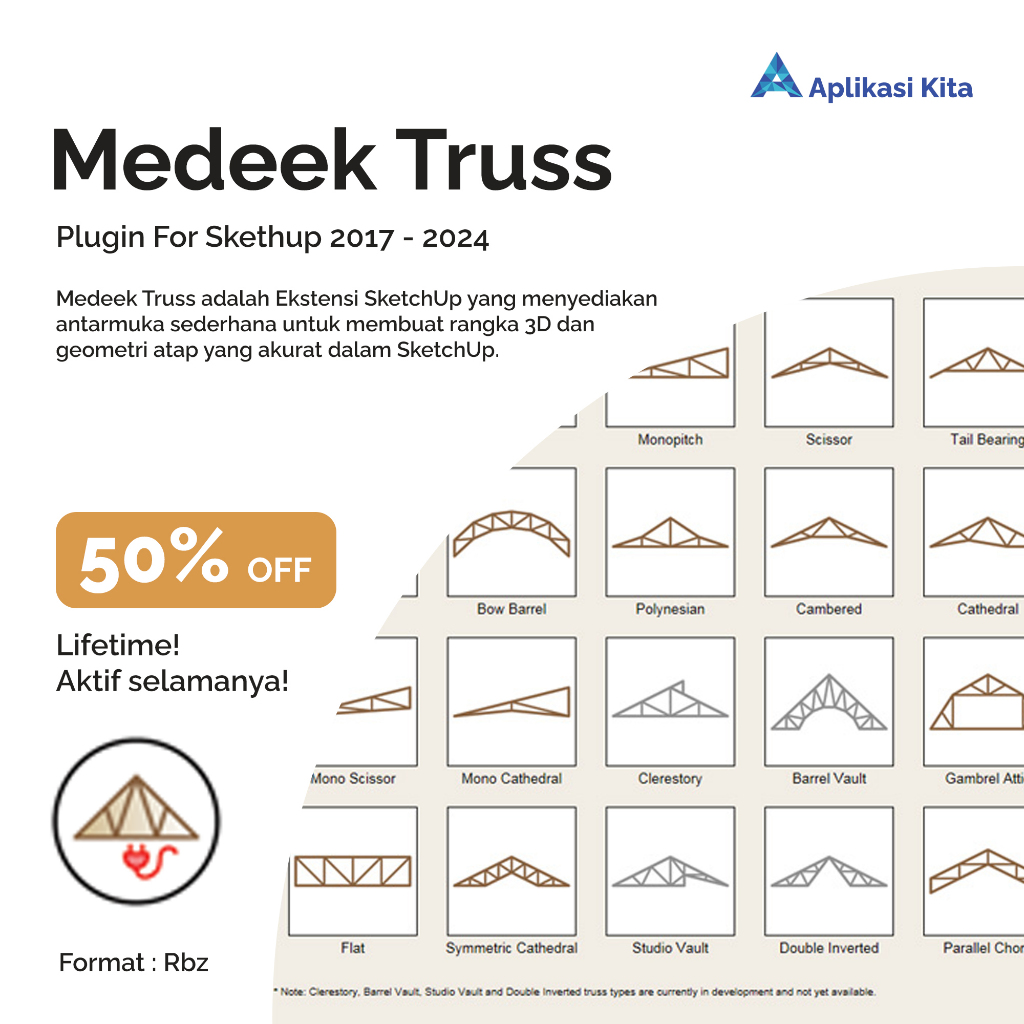 Jual Medeek Truss for SketchUp - For Windows | Shopee Indonesia