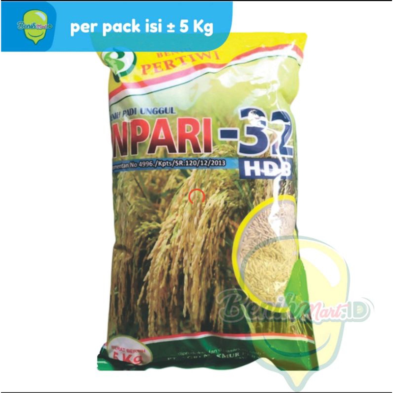 Jual Benih Padi INPARI - 32 5kg | Shopee Indonesia